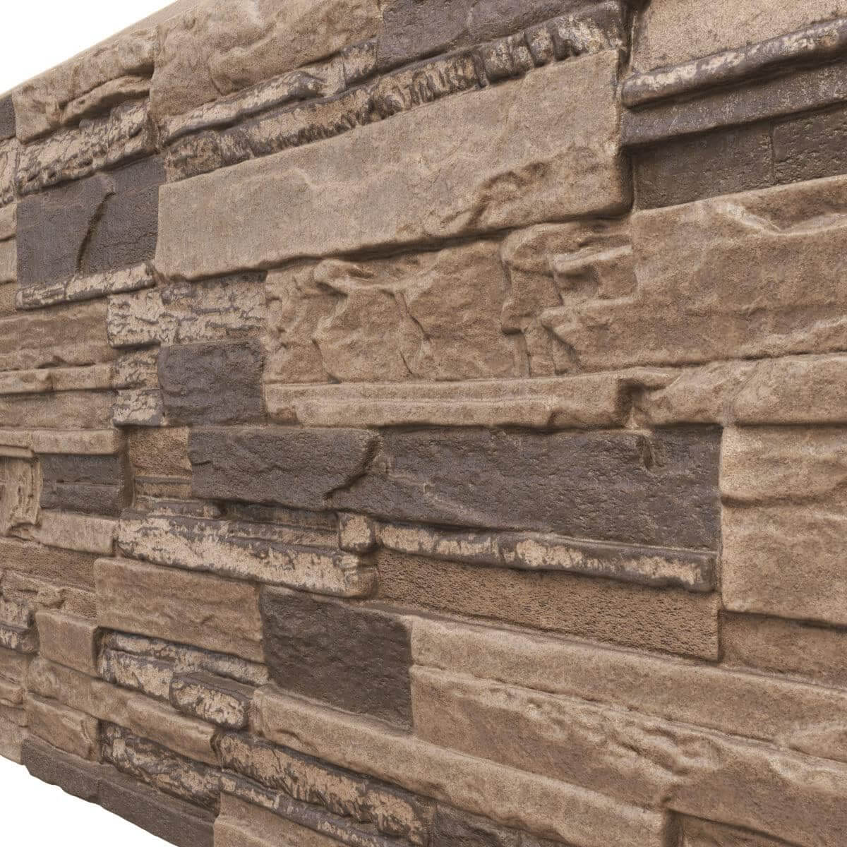 Diflart Artificial Stone, Lightweight Faux Stone Wall