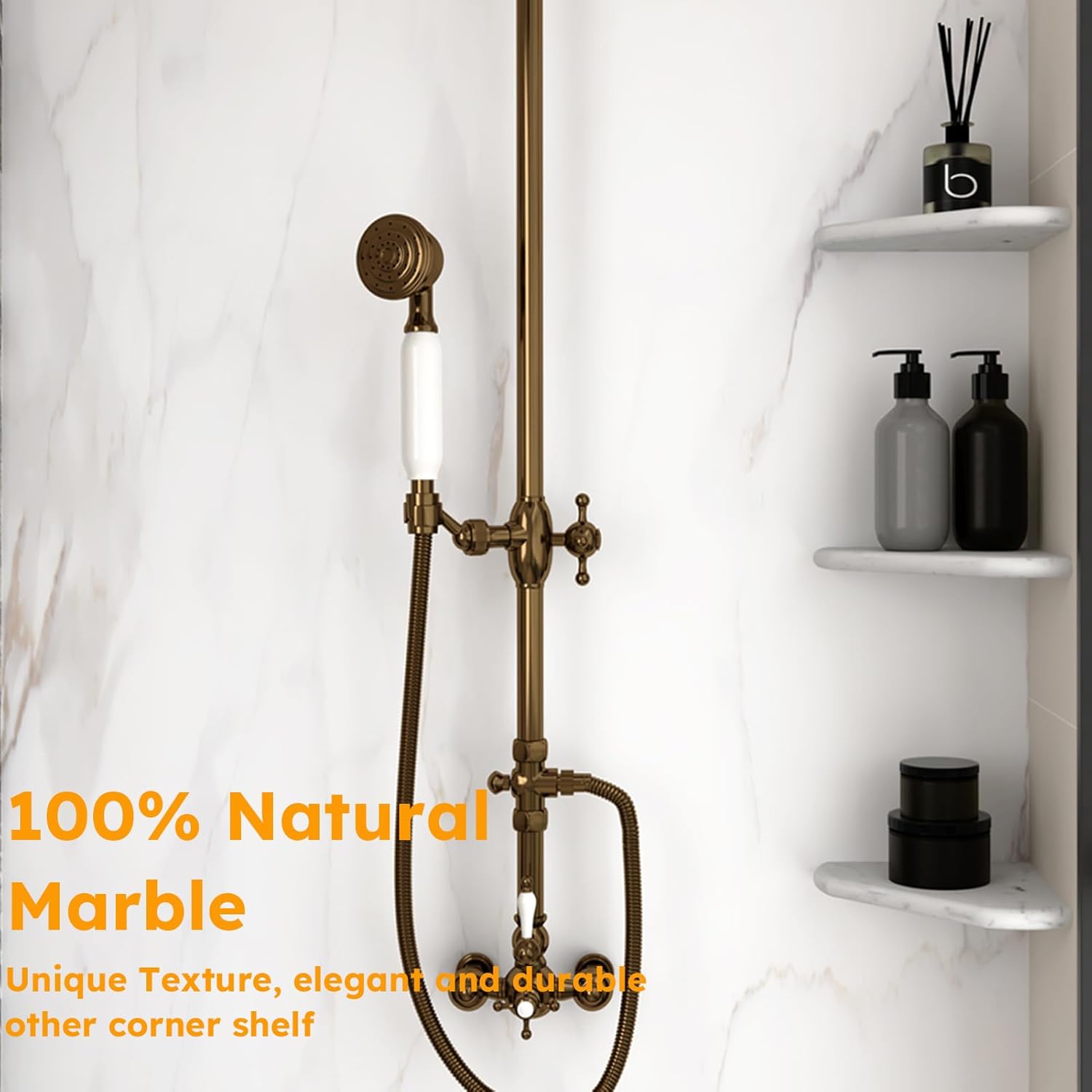 Marble Corner Shelf Collection -Diflart