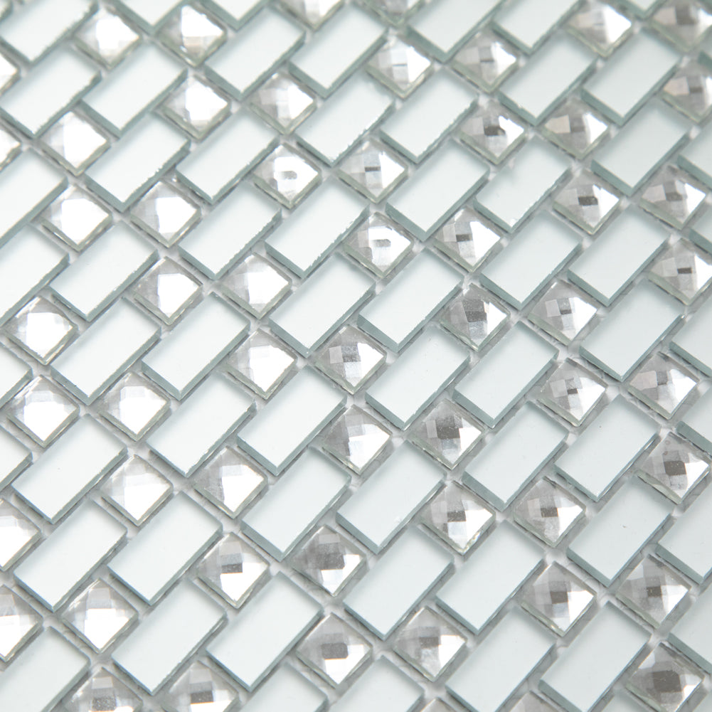 Mirror Glass Mosaic Tile Collection -Diflart
