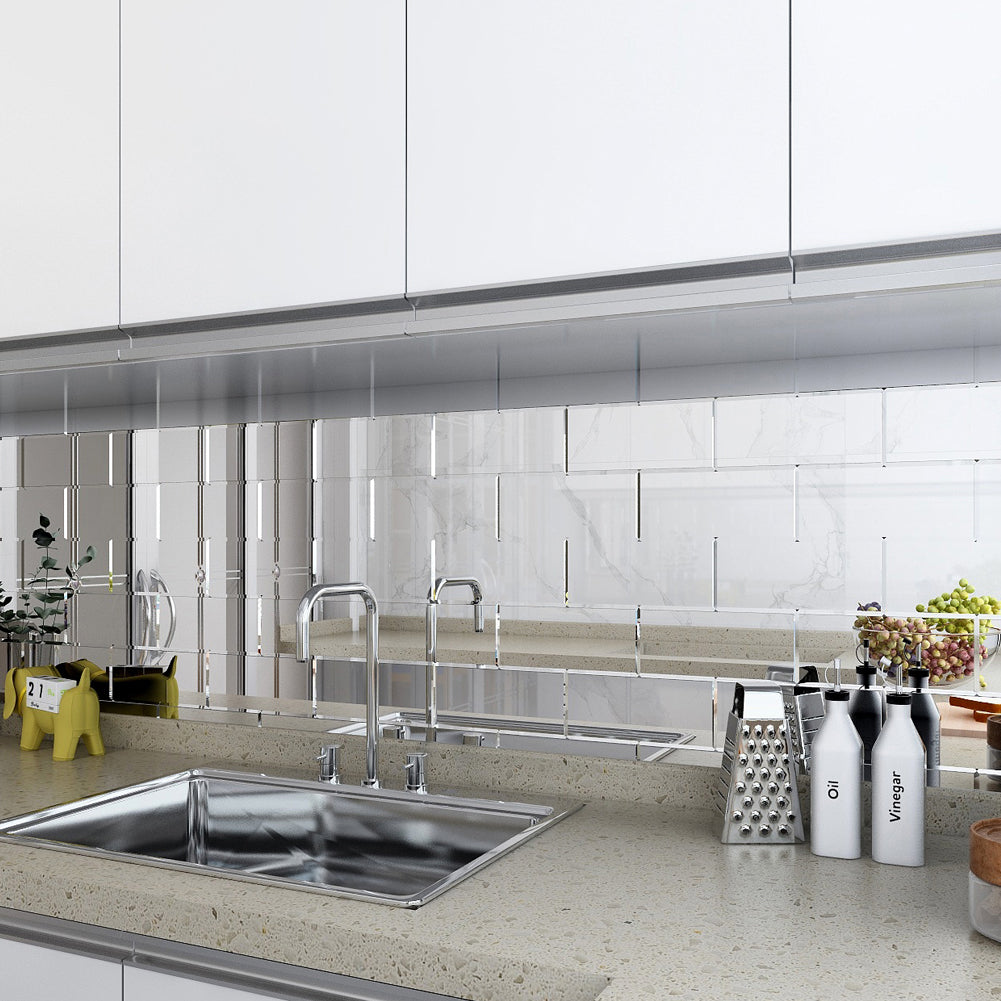 Mirror Glass Subway Tile Collection -Diflart